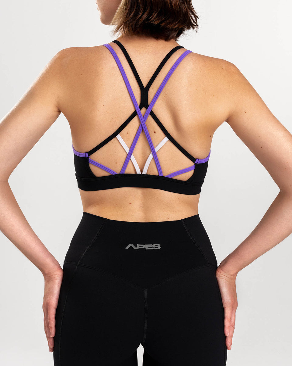 Apes Essentials - Laces Bra Black/Indigo – Apes Lab