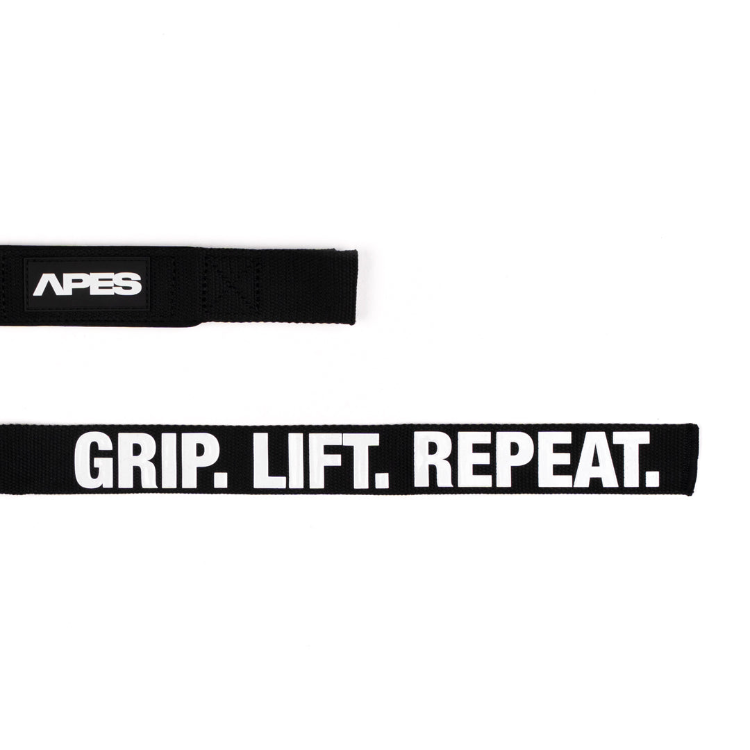 Apes Lifting Straps Black - Grip. Lift. Repeat – Apes Lab