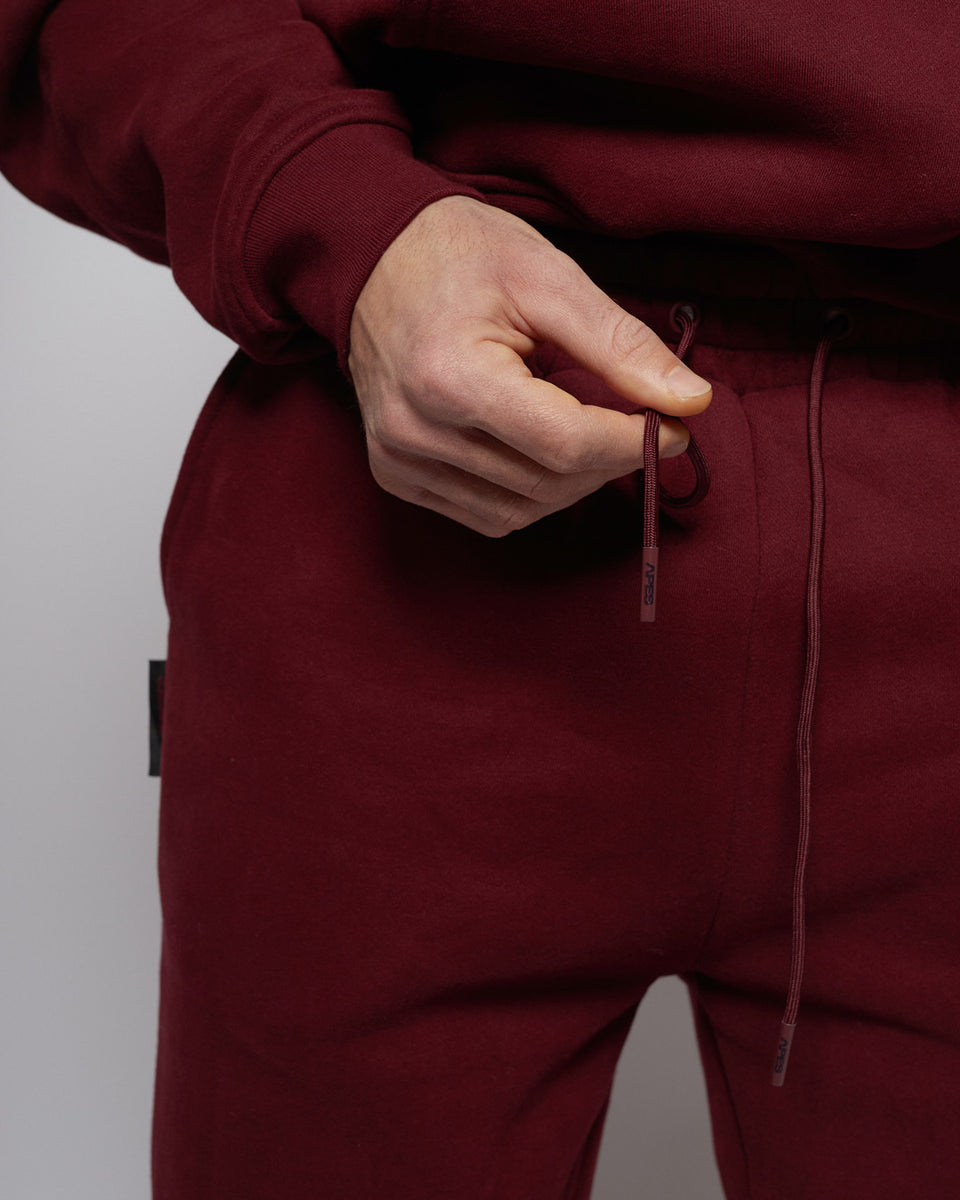 Apes Essentials - UNIT Tapered Pants - Red Velvet – Apes Lab