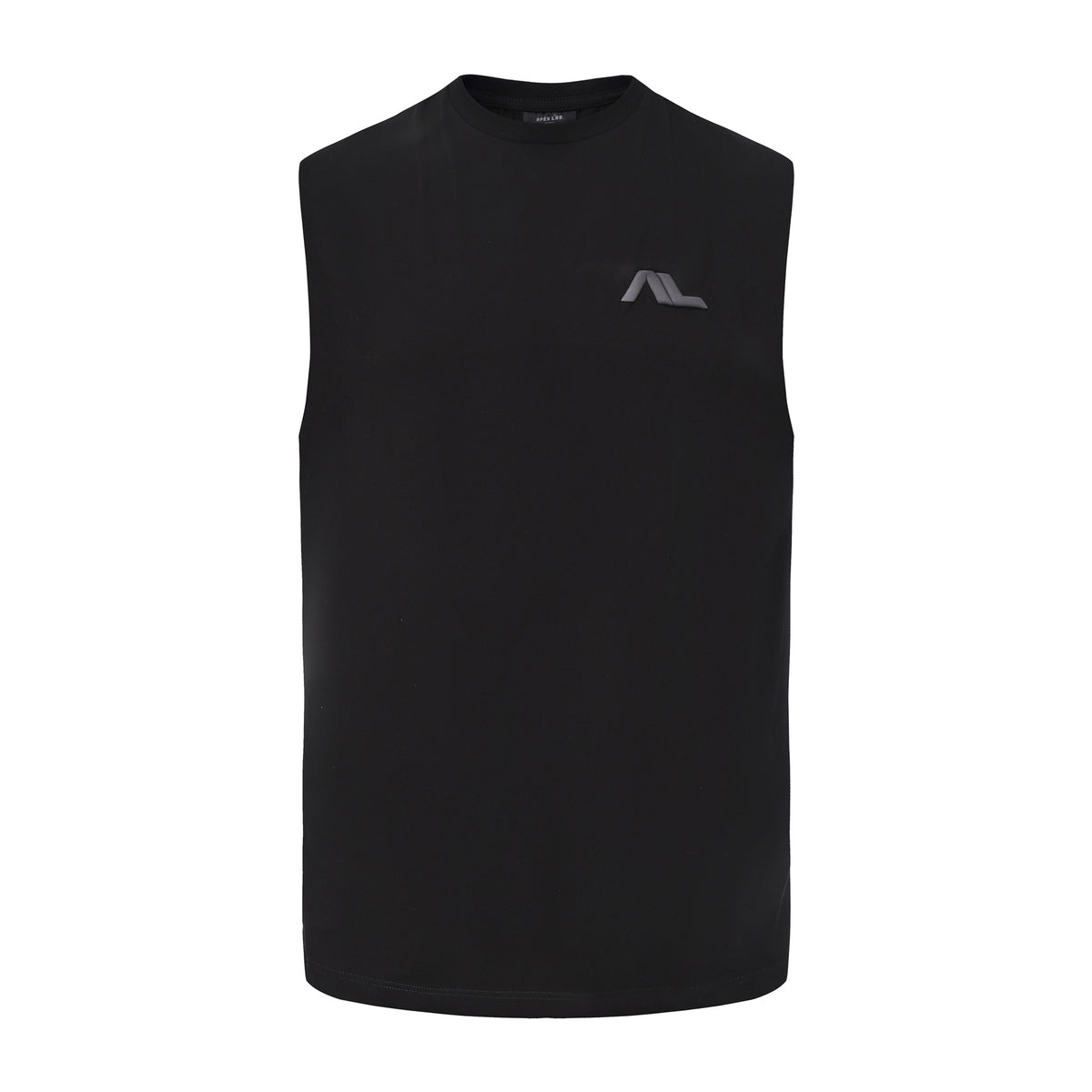 Apes Essentials – Oversize-Tanktop in kräftigem Schwarz – Apes Lab