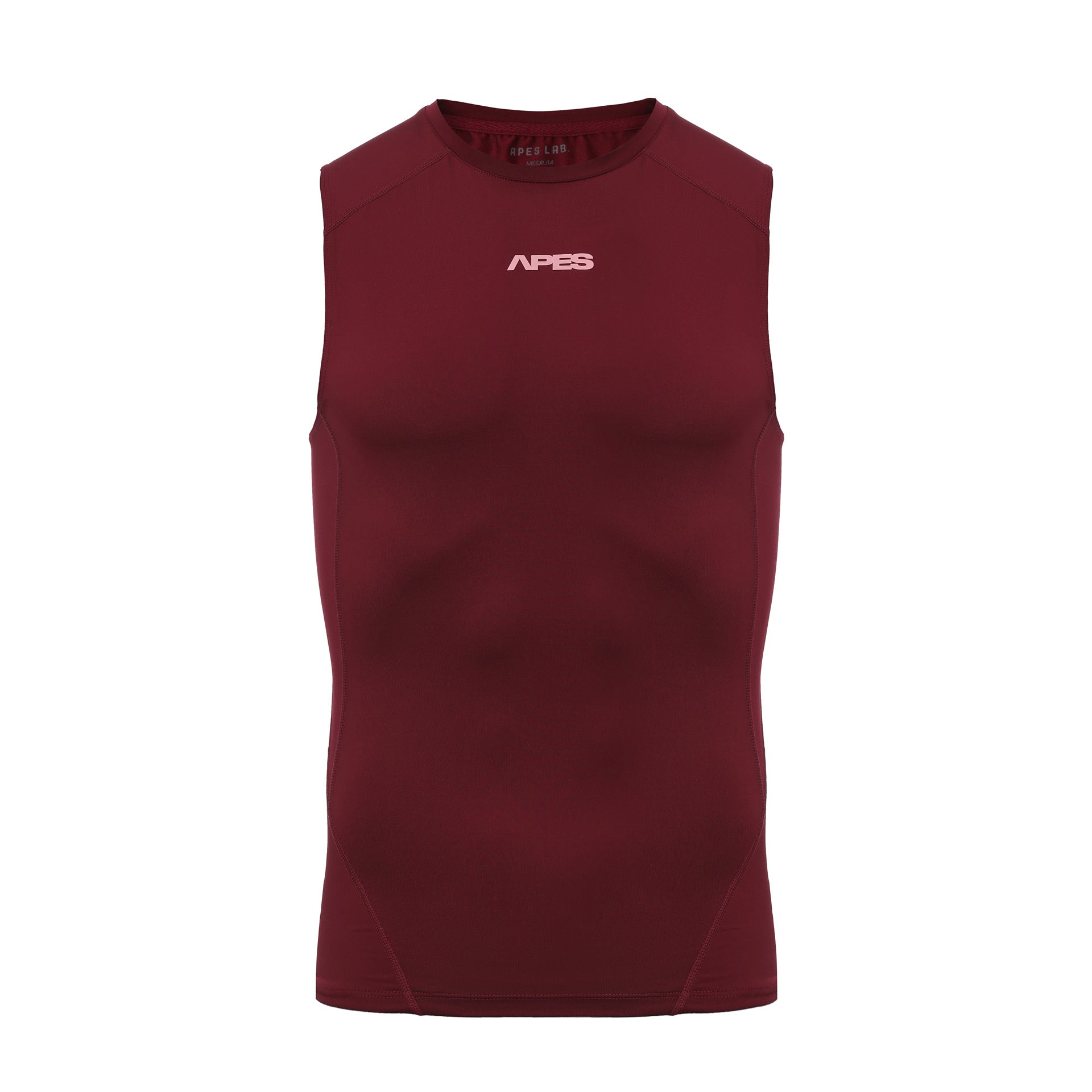 Apes Essentials - Hautkompressions-Tanktop - Roter Samt – Apes Lab